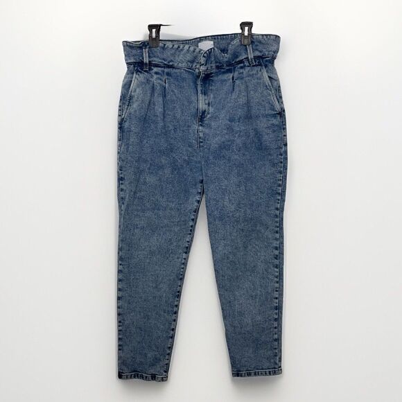 Sezane | Jeans | Sezane Austin Acid Wash Paper Bag Waist Jeans Size 46 ...